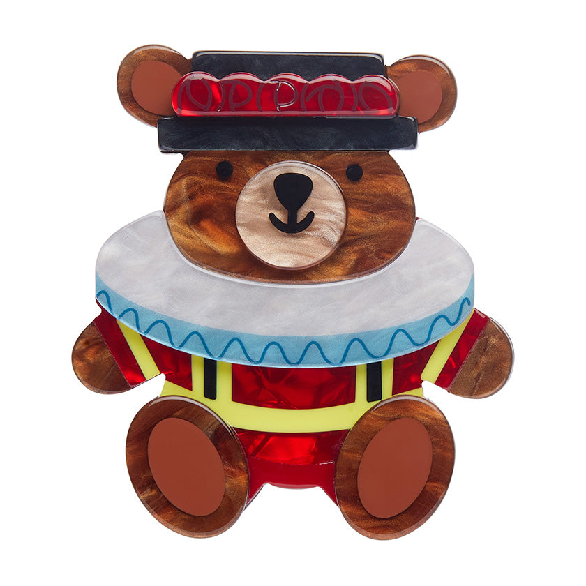 Erstwilder Teddy Yeoman Brooch | Zebra Finch Style