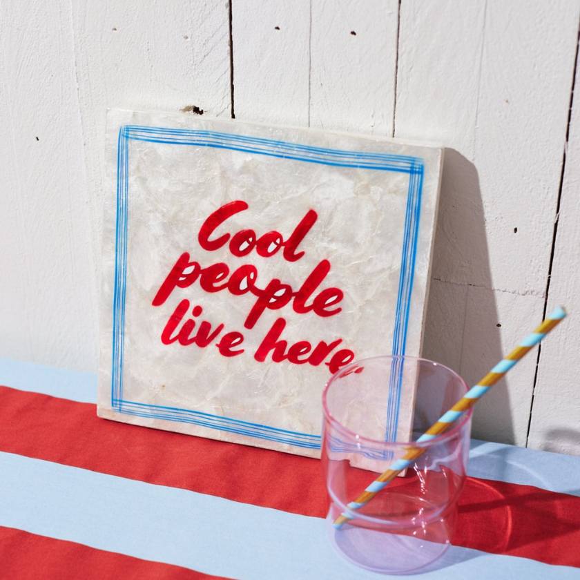 Jones and Co Fun House People Tile | Zebra Finch Style