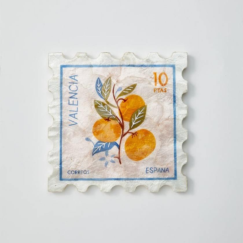 Jones and Co Valencia Stamp | Zebra Finch Style