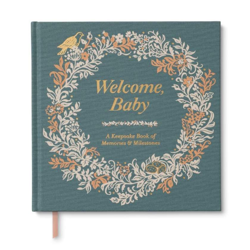 Welcome Baby Book | Zebra Finch Style